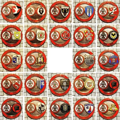Accrington Stanley FC Match Badges 2024-2025 Season League 2 & FA Cup ...