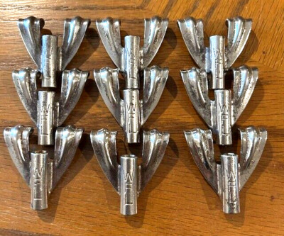 9 Vintage WFL Hoop Claws Ludwig Bass Snare Tom on Tension Rod chrome 50 ...
