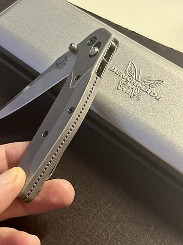 Benchmade Knife 941 943 Titanium Osborne Ti Scales S30V Rare Limited ...