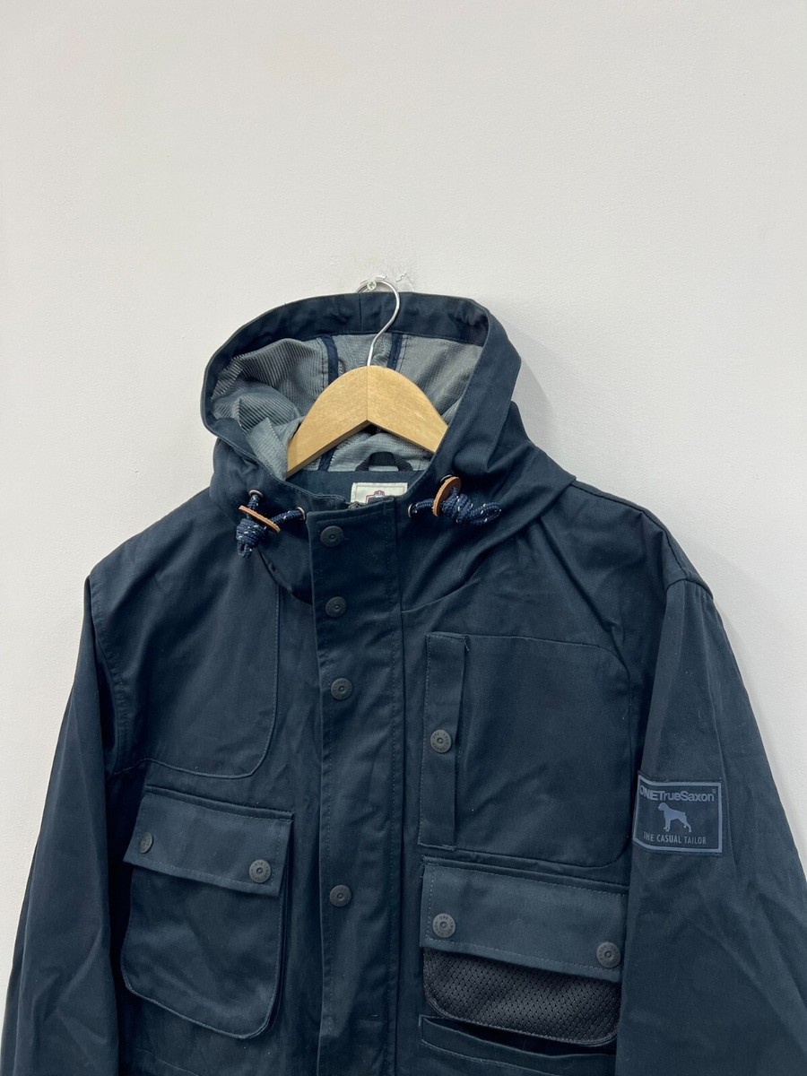 One True Saxon Multi Pocket Waterproof Jacket Coat Hooded One True Saxon Multi Pocket Waterproof Jacket Coat Hooded