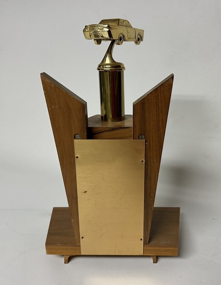 Vintage Large 14.75” Alton Dragway Illinois Drag Racing Trophy | eBay