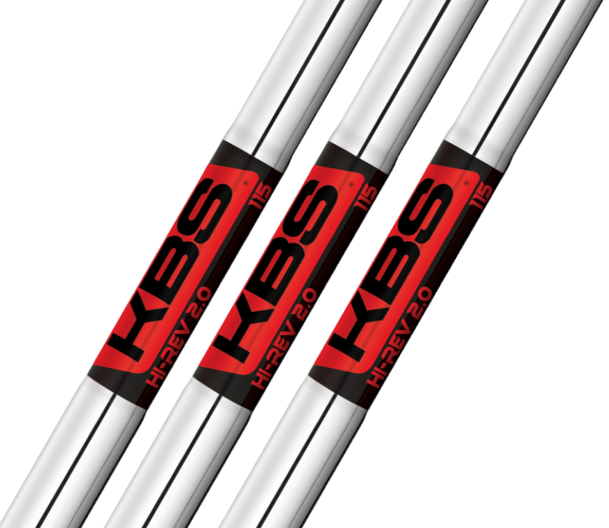 KBS HI-REV 2.0 .355 TAPER WEDGE GOLF SHAFT REGULAR FLEX 115G LENGTH 37 ...