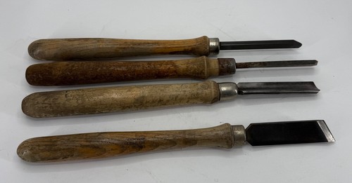 2 Delta HSS and 2 Unknown Gouge Chisels (6526) | eBay