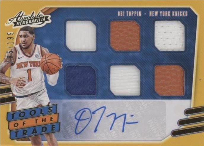 2020-21 Panini Absolute Memorabilia - Tools of the Trade Six Swatch ...