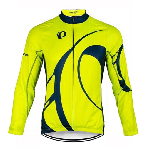 Cycling Jersey Long Sleeve Jacket Mens Bike Shirt Bib Wear Clothes MTB ...