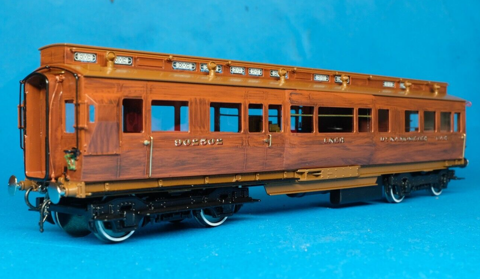 GOLDEN AGE MODELS 2A LNER ex NER WOODEN DYNAMOMETER CAR Brass built OO ...