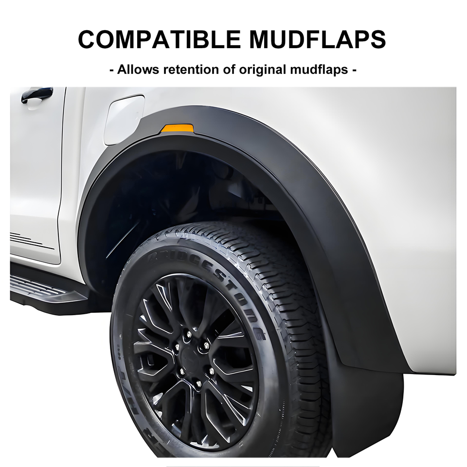 for Ford Ford Ranger 2016-2022 XLT Limited 6pcs Set Wheel Arches ...