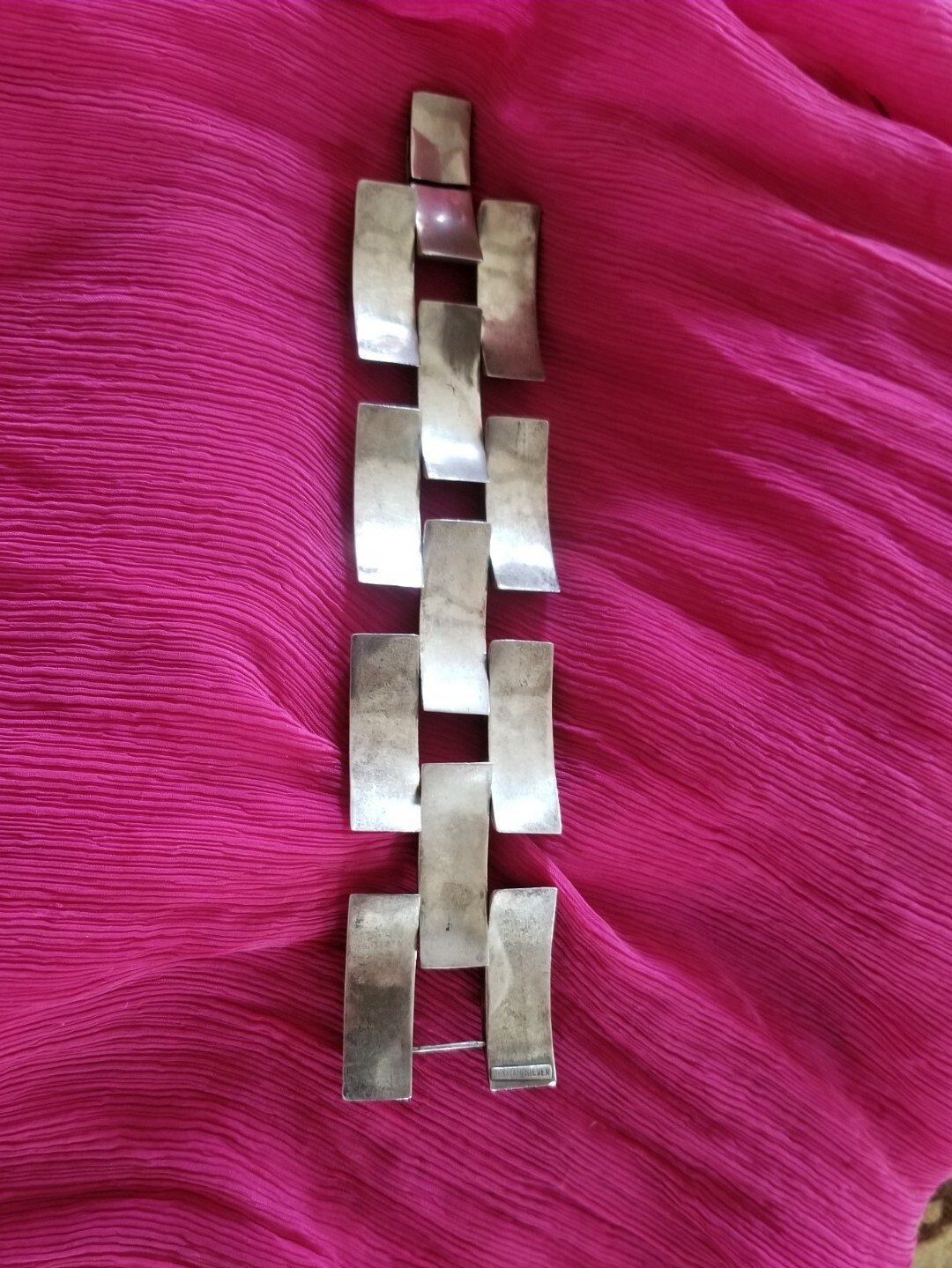 🌺Vintage Big Chunky Mexican Sterling Silver Filigree… - Gem