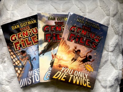 The Genius Files Dan Gutman Book 1,2 And 3 | eBay
