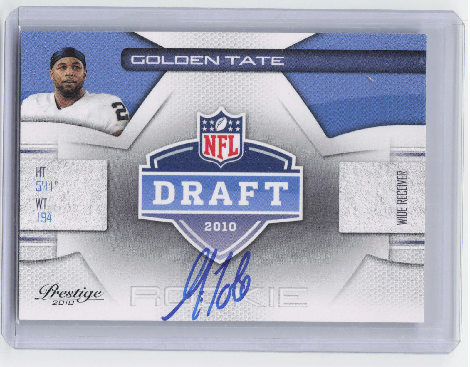 2010 Panini Prestige #15 Golden Tate NFL Draft Autographs | eBay