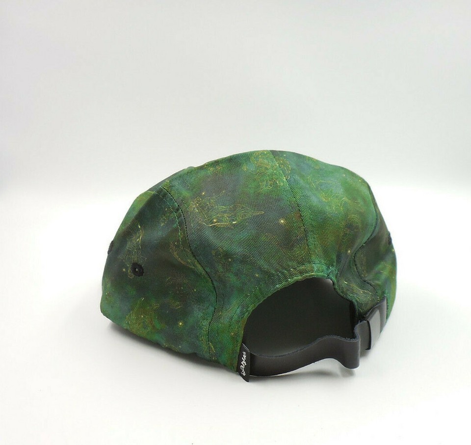 Entree LS Green Black Pattern Print Adjustable Belt Cap | eBay