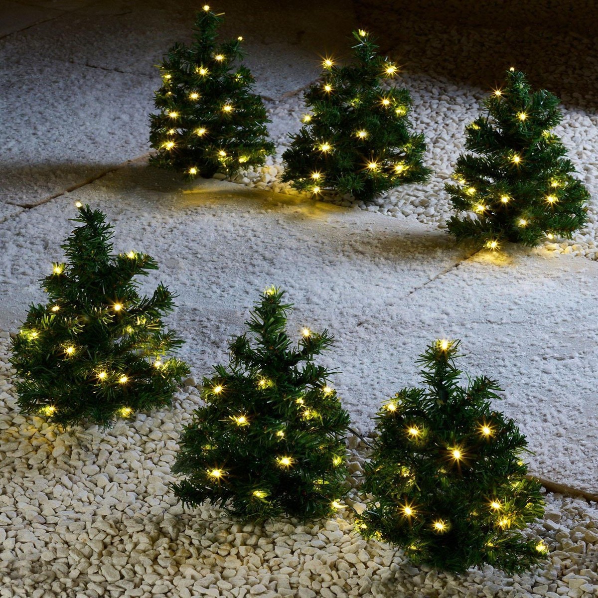 Pathway Light Miniature Tree Christmas Tree Lighting