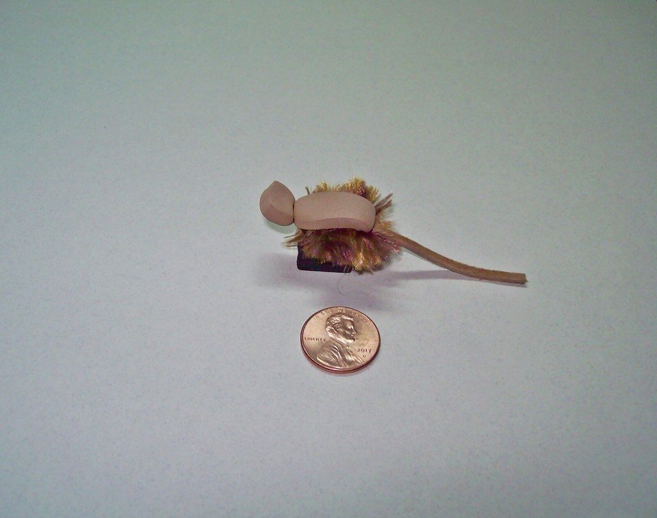 1ea. Super Float Tan Rick's Morrish Mouse Flies Size 1 Trout Bass Fly Fishing | eBay