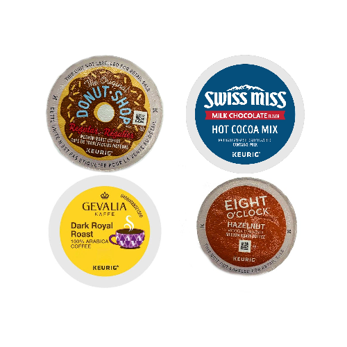 Assorted K-Cups Variety Pack V4 - 96 Count, Multiple.Flavors for Coffee ...