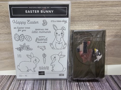 Stampin' Up! EASTER BUNNY Stamp Set & Punch New Eggs Carrot Rabbit ...