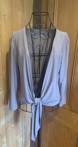 LIZ JORDON SEXY FRONT TIE UP TOP SIZE MEDIUM ELEGANT TIMELESS DESIGN ...