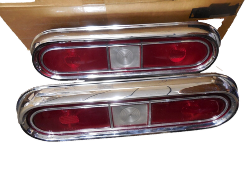 1961 Mercury Meteor Tail Light Assemblies Pair | eBay