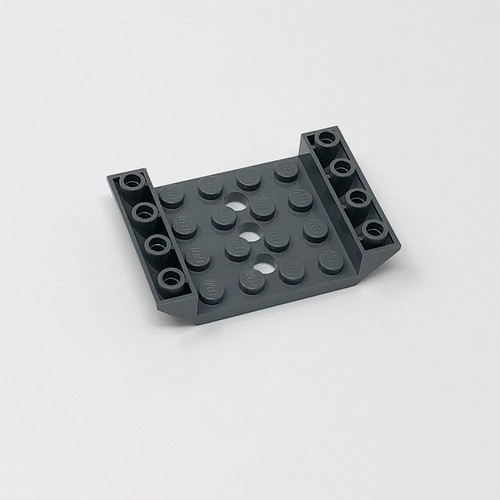 60219 LEGO Slope Inverted 45 6x4 Double w/ 4x4 Cutout 3 Holes DARK ...