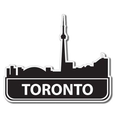 Toronto Canada Vinyl Sticker - SELECT SIZE | eBay