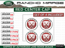 Genuine Jaguar Badge-road Wheel Center Cap C2D30655 OEM Set of 4 for ...