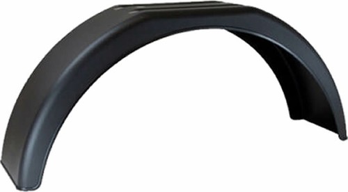 Mudguard Single 13" 13 Inch Deluxe Trailer Wheel Arch Mud Guard Black ...