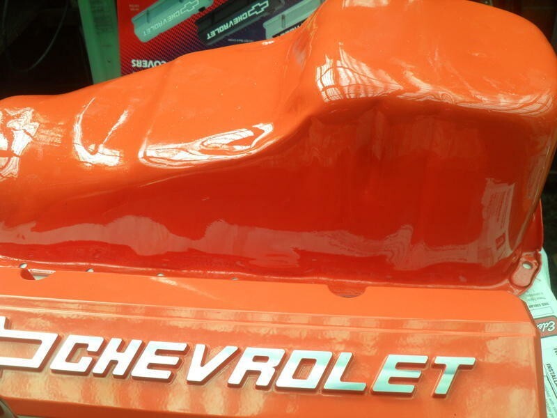 Chevrolet Orange Engine Enamel Paint Caliper Brake High Heat Coating ...