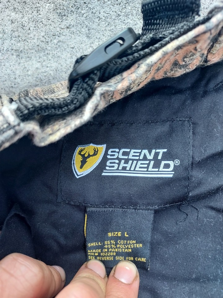 Scent Shield Pants Men's Cargo Hunting Outdoor Size Large | eBay