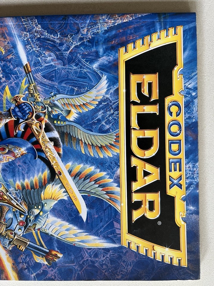 Games Workshop Warhammer 40k 2nd Edition 1994 Eldar Codex Book Uncut | eBay