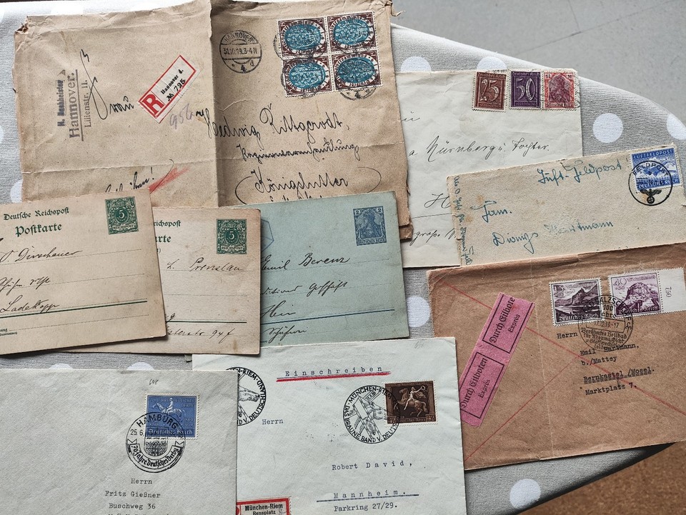 Alte Briefe. Deutsches Reich, Böhmen und Mähren, etwas Ausland | eBay.de