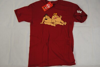 VIZ COMIC THE FAT SLAGS T SHIRT NEW OFFICIAL SHOT DEAD IN THE HEAD ...