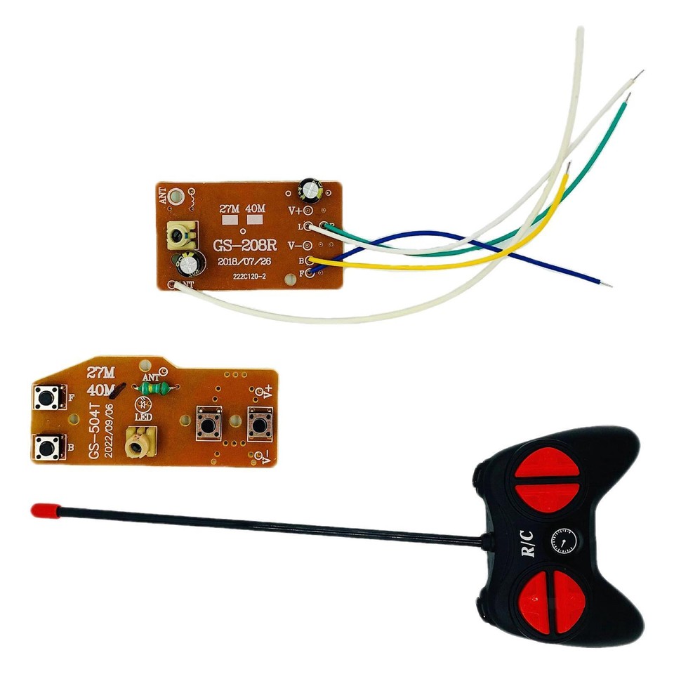 Dolity Remote Control 40MHZ for RC Toy RC Car, and Receiver Board 40MHz ...