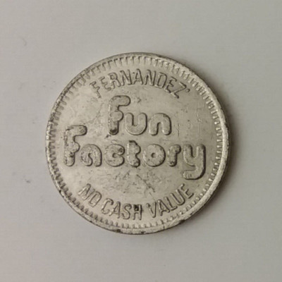 Fernandez Fun Factory Arcade Honolulu, HI Game Token 22mm | eBay