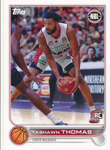 #66 TASHAWN THOMAS 2022-23 Topps NBL National Basketball League RC ...