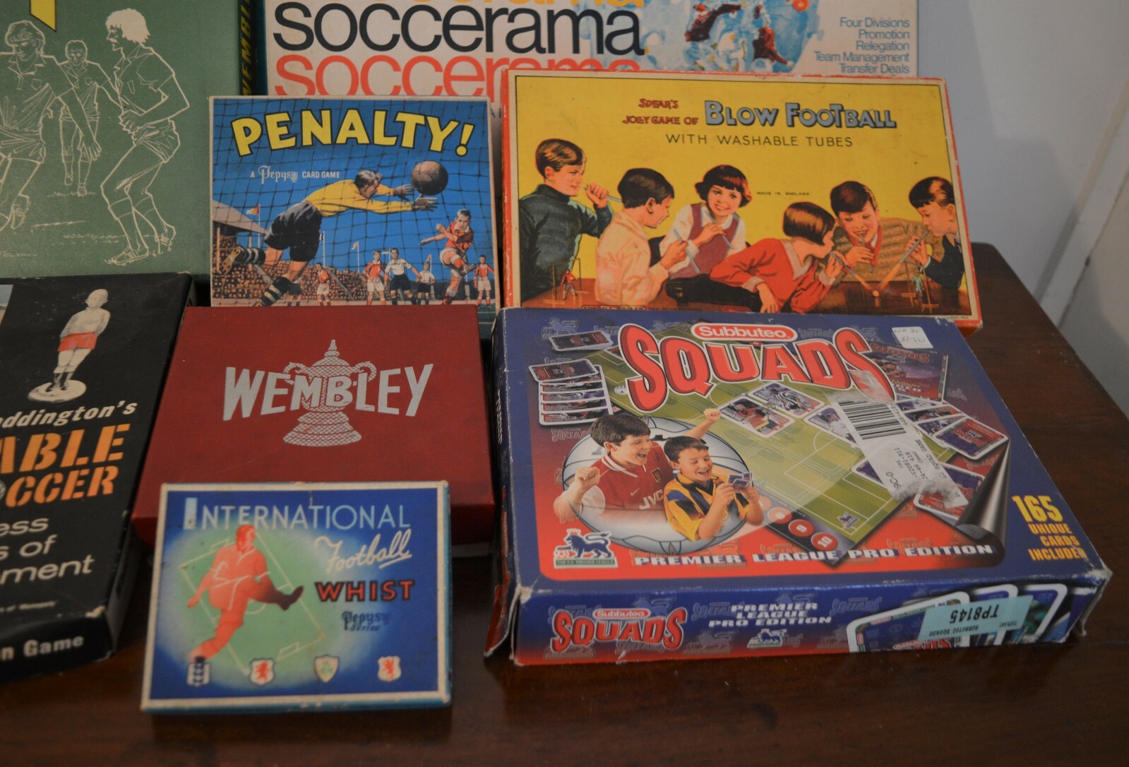 Vintage football board games. Collection of 8 | eBay UK