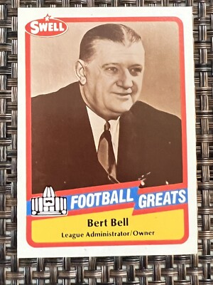 1989 Swell Greats #2 Bert Bell. HOF. Commissioner. 0171 | eBay