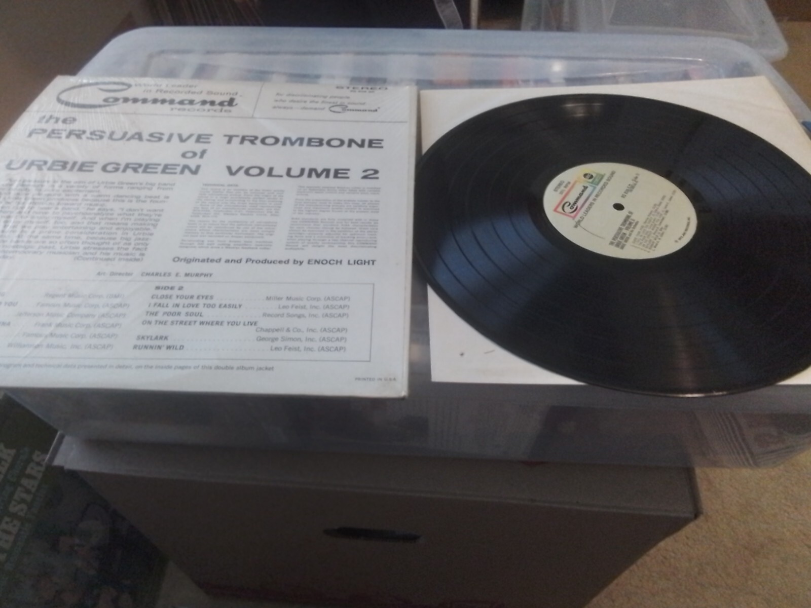 URBIE GREEN - PERSUASIVE TROMBONE OF URBIE GREEN VOL 2 1962 COMMAND ...