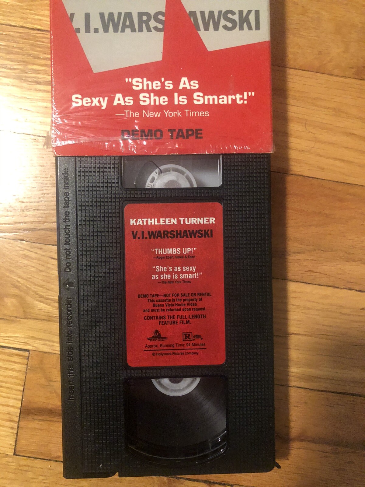 V.I. WARSHAWSKI FULL LENGTH SCREENER / DEMO TAPE VHS VIDEO SCREENING | eBay