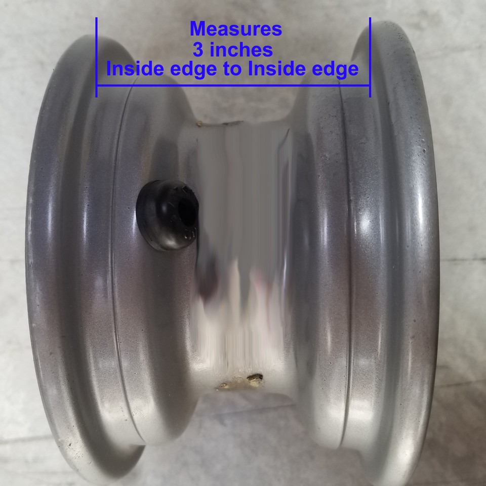 TWO 5 inch diameter RIMs WHEEL for Zero Turn Riding Mower Deck 5x3 use ...