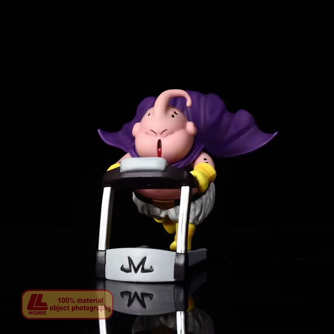 Anime Dragon Ball Z Majin Boo Buu Sports Fitness cute Figure Statue Toy ...