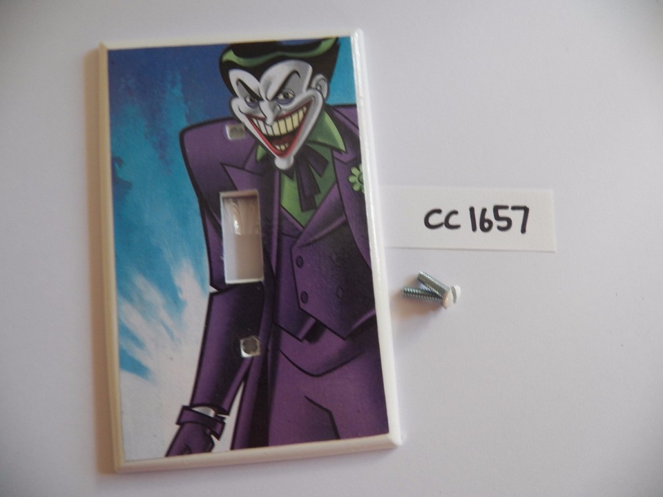 Switchplate Covers BATMAN Choose Your Design LIGHT SWITCH COVER Hand ...