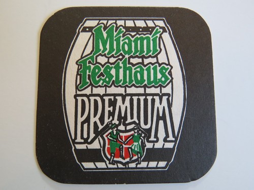Bière Brewery dessous de Verre ~ Sanctuary Cove Brassage Miami Festhaus ...