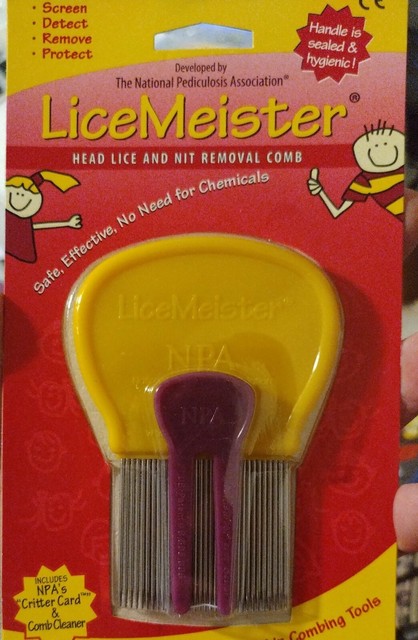 Licemeister Lice Comb Nit Detection Removal Remover for sale online | eBay