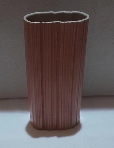 Vintage Pink Vase Made Out of Thick Heavy Ceramic (Very Sturdy) | eBay