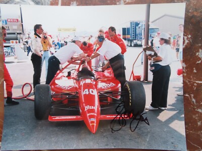 Signed Autographed 8 x 10 Photo Indy 500 Race Car Driver Scott Goodyear ...