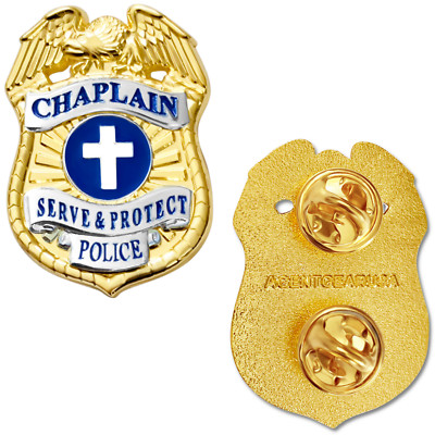 Chaplain Pin - Serve & Protect - Cross Pin | eBay