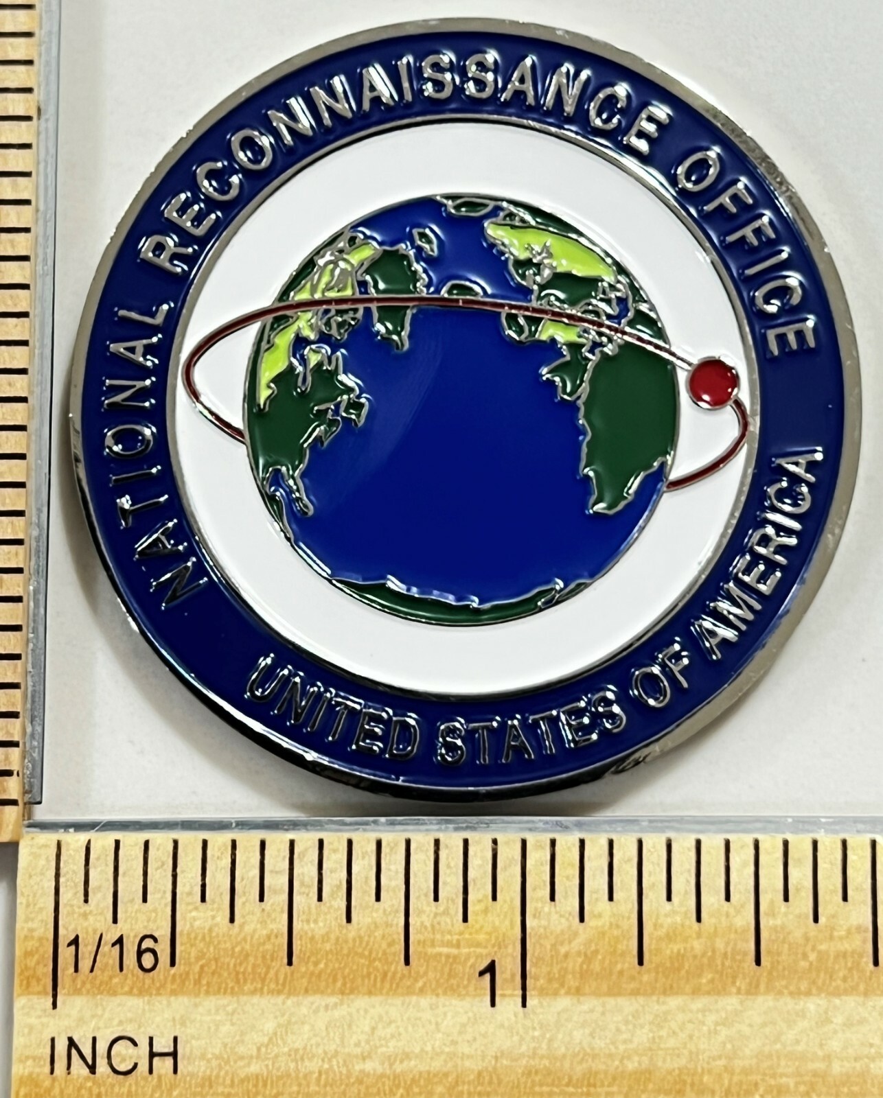 MILITARY CHALLENGE COIN NRO NROL - NRO-L 85 ATTITUDE A LITTLE THING BIG ...