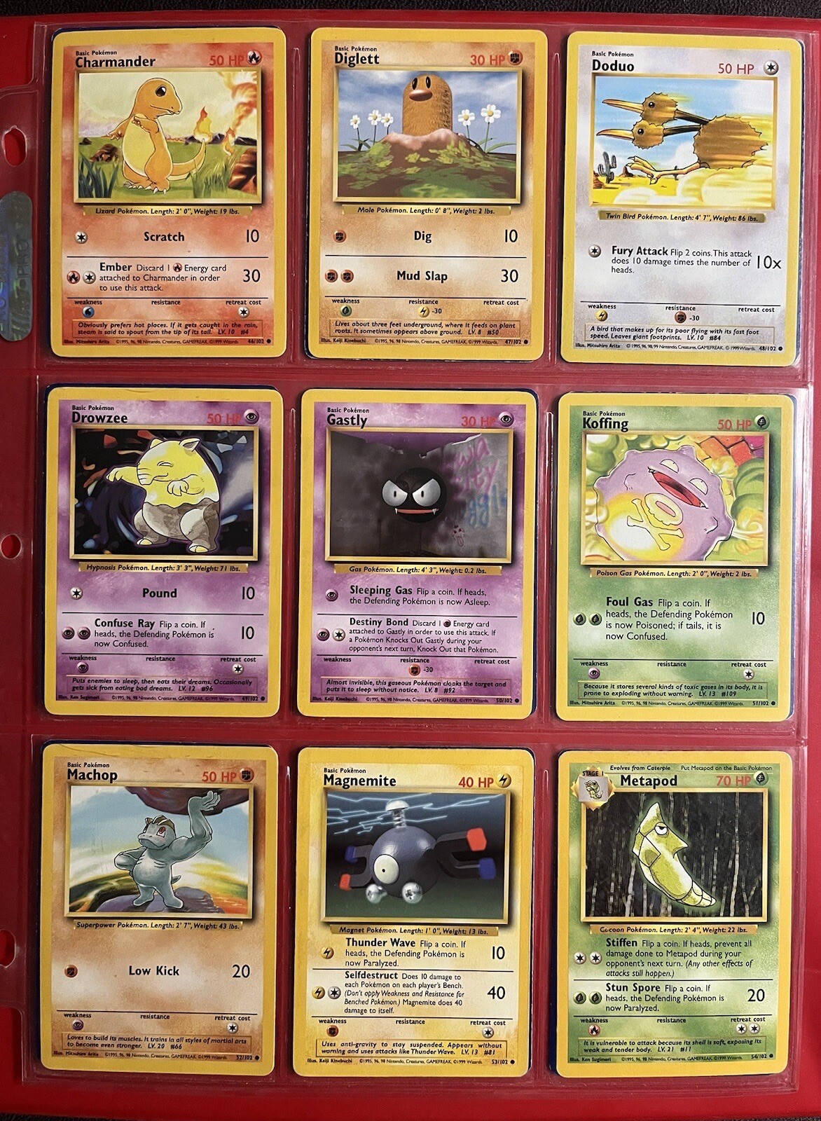 Base Set 102 102 1999 Complete Set Original Pokemon Cards W base-set-102-102-1999-complete-set-original-pokemon-cards-w