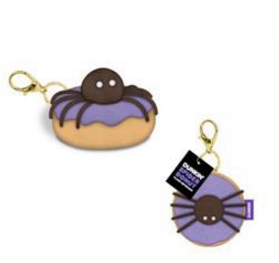 Limited Edition Dunkin Spider Donut Plush Keychain 2025 Limited ...