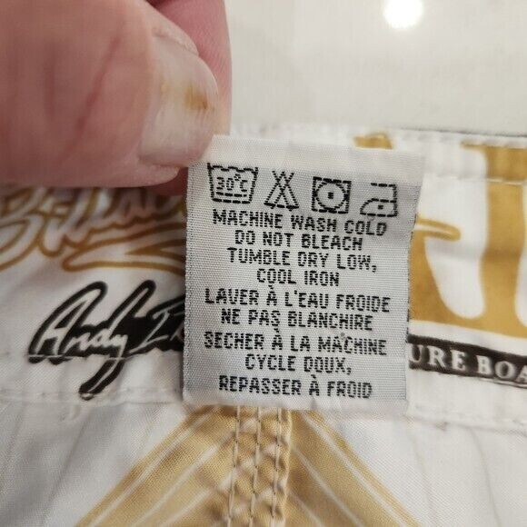 Billabong Shorts Mens 32 Brown Andy Irons Signature Surf Board Shorts ...