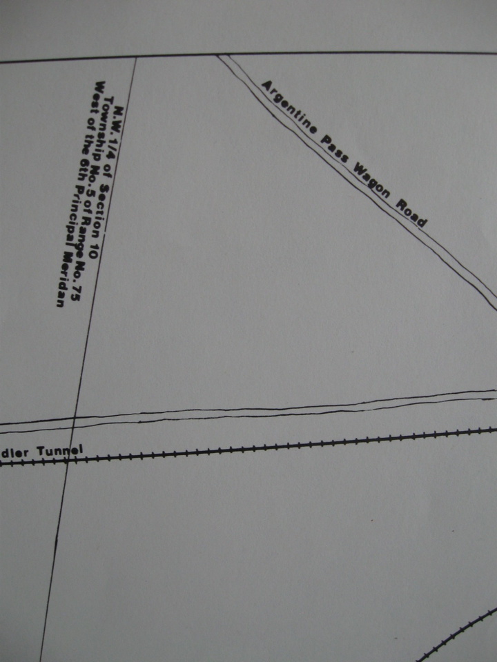 Waldorf Colorado Argentine Central Railway Map of 1908 To 1915-Dan ...